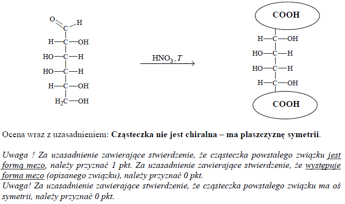 Zadanie - Utlenianie aldoz - z odpowiedzią - kursy maturawpr.pl